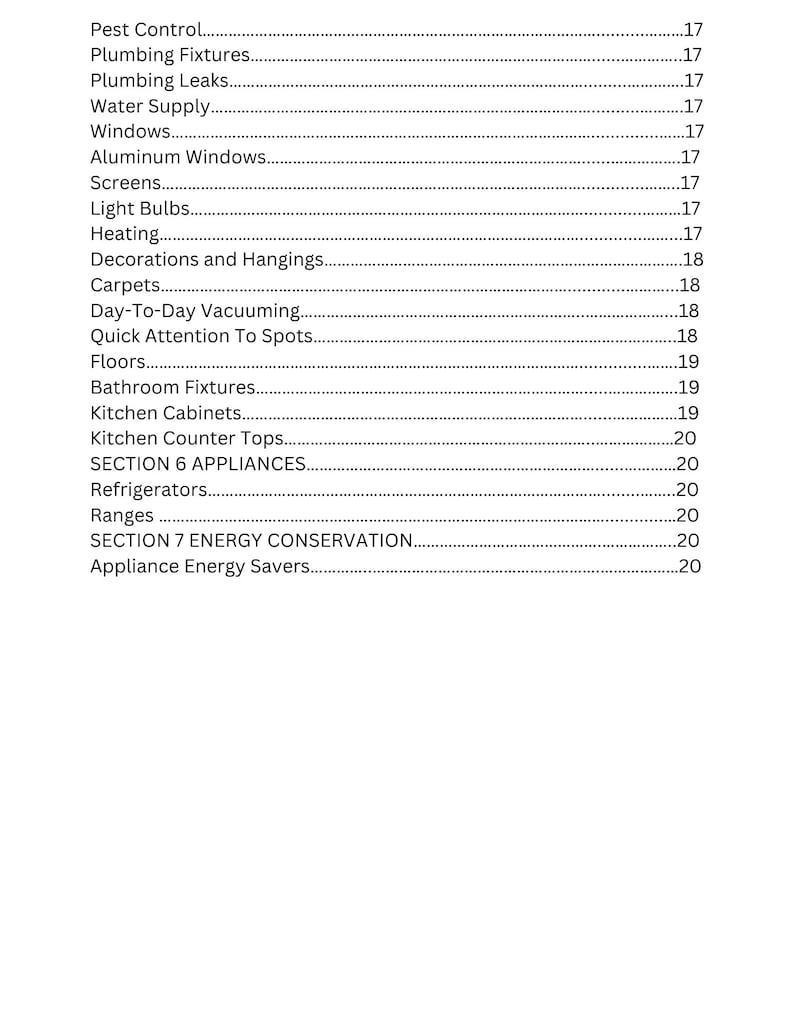 Comprehensive Tenant Handbook Template | Ready-to-use Rental Guide ...
