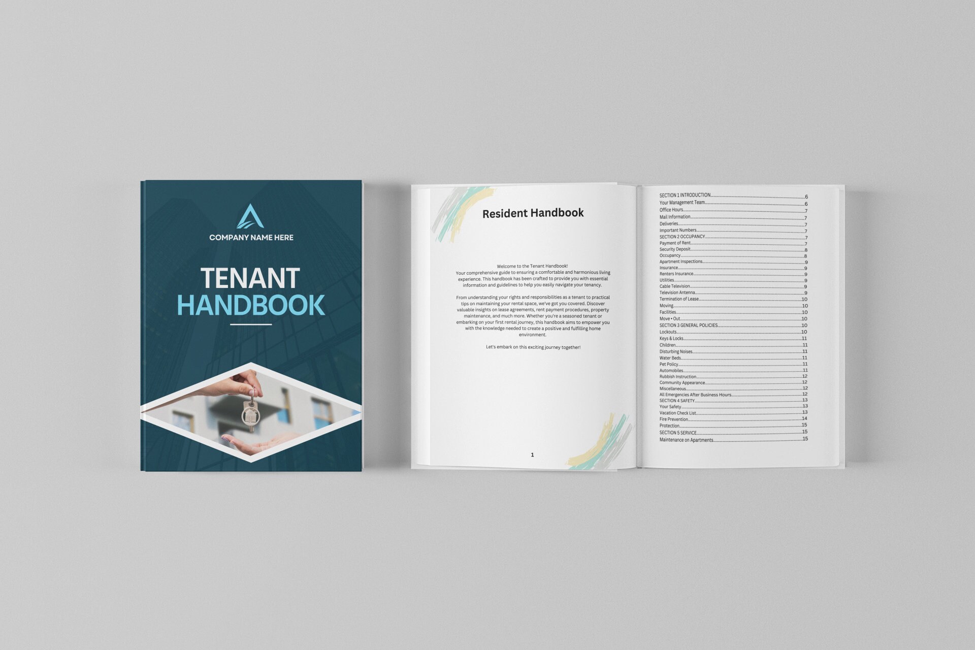 Comprehensive Tenant Handbook Template | Ready-to-use Rental Guide ...