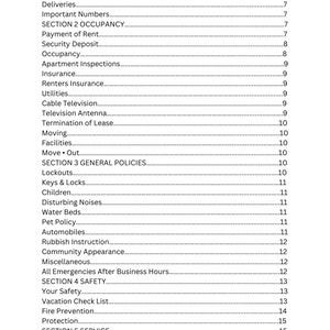 Comprehensive Tenant Handbook Template | Ready-to-use Rental Guide ...