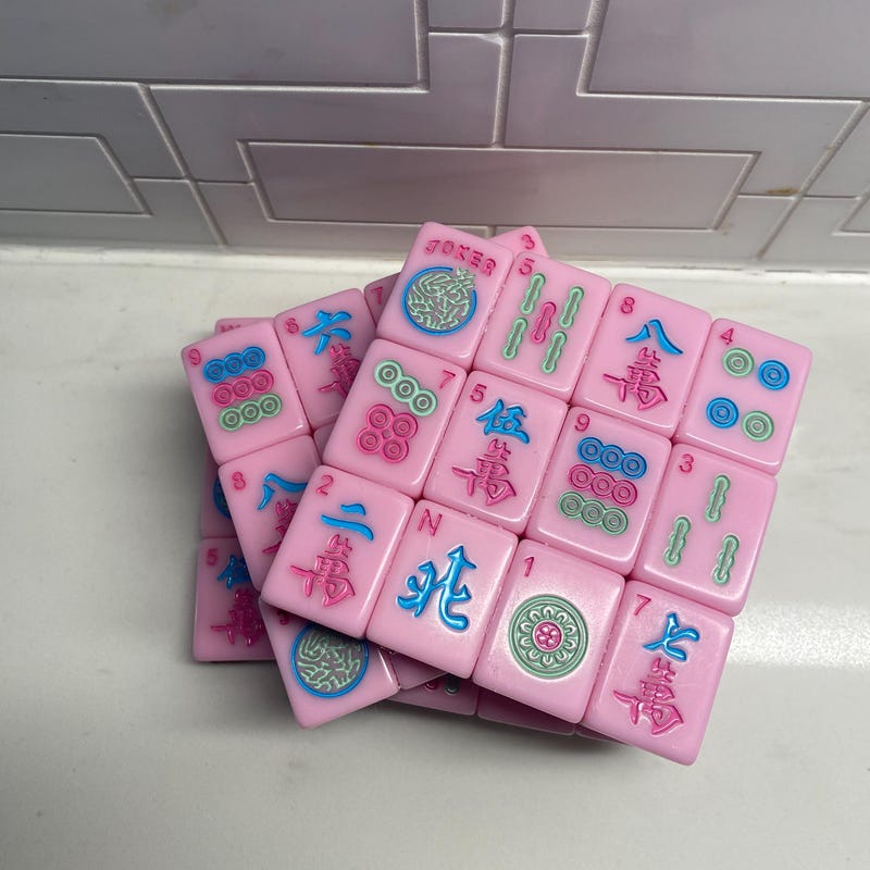 The Mahjong House Tile - Etsy