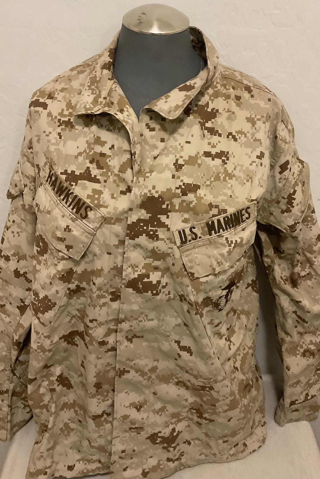 US Marines Desert Digital Camo Shirt/uniform Jacket. Various Sizes. - Etsy