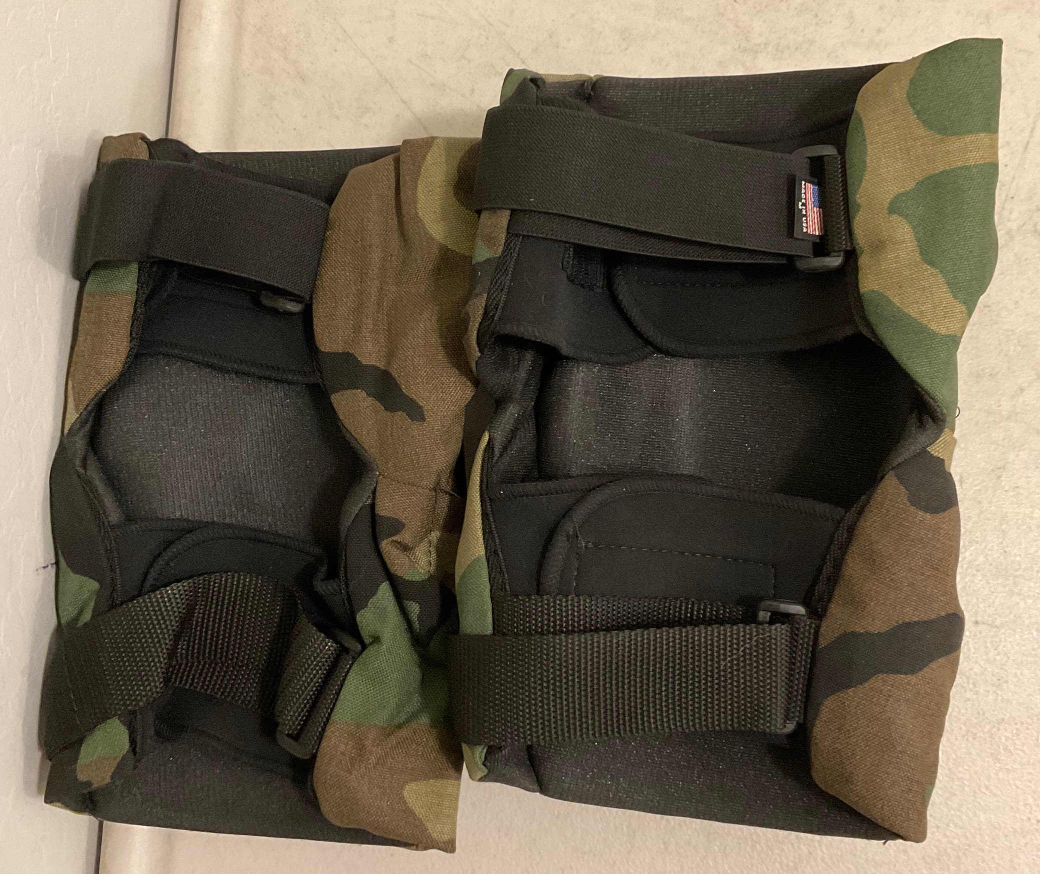 US Military Woodland Knee Pads - Etsy