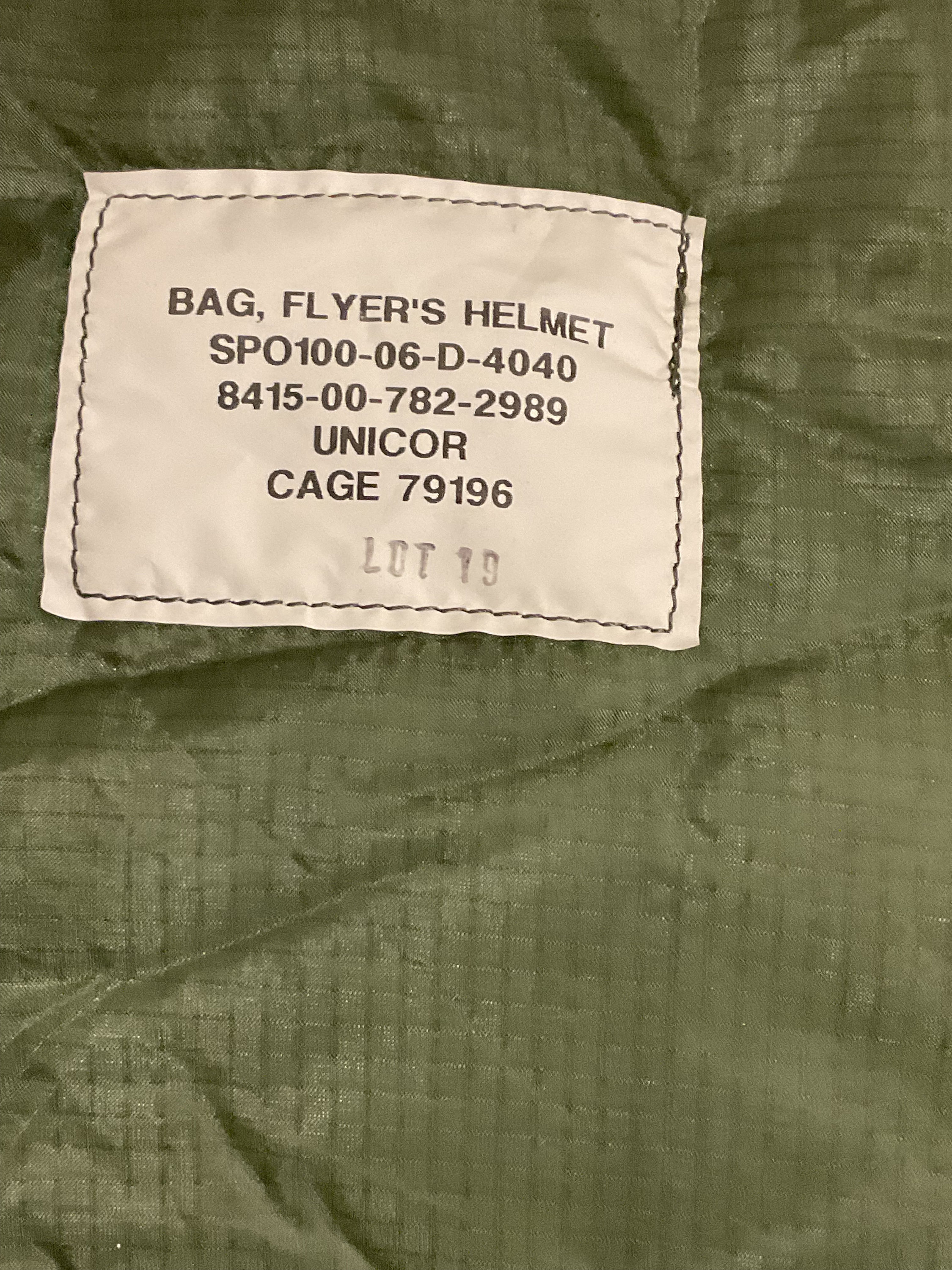US Military Flyers Helmet Bag in Excellent Condition - Etsy