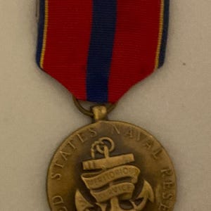 Navy Reserve Meritorious Medal - Etsy