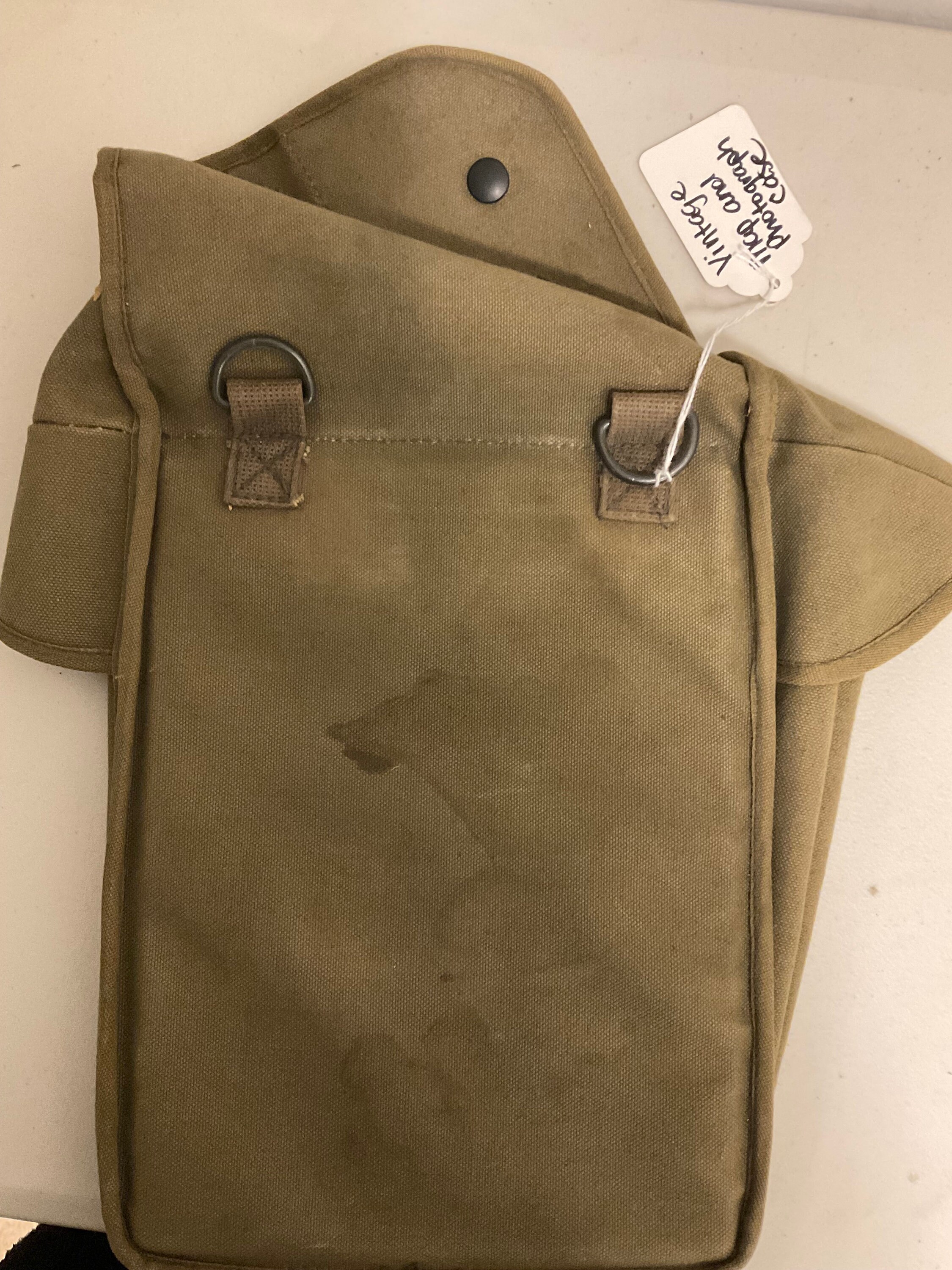 Vintage US Military Map and Photograph Case - Etsy