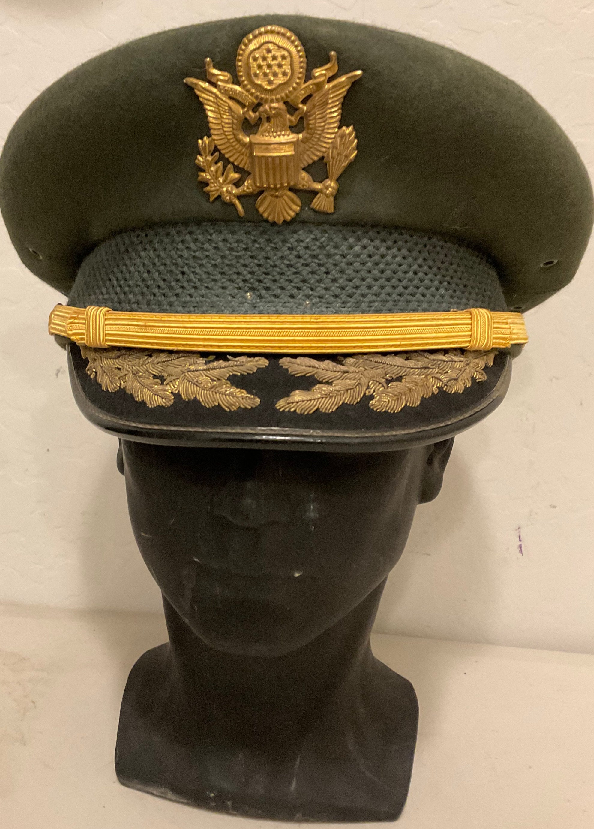 Vintage US Army Officers Cap - Etsy