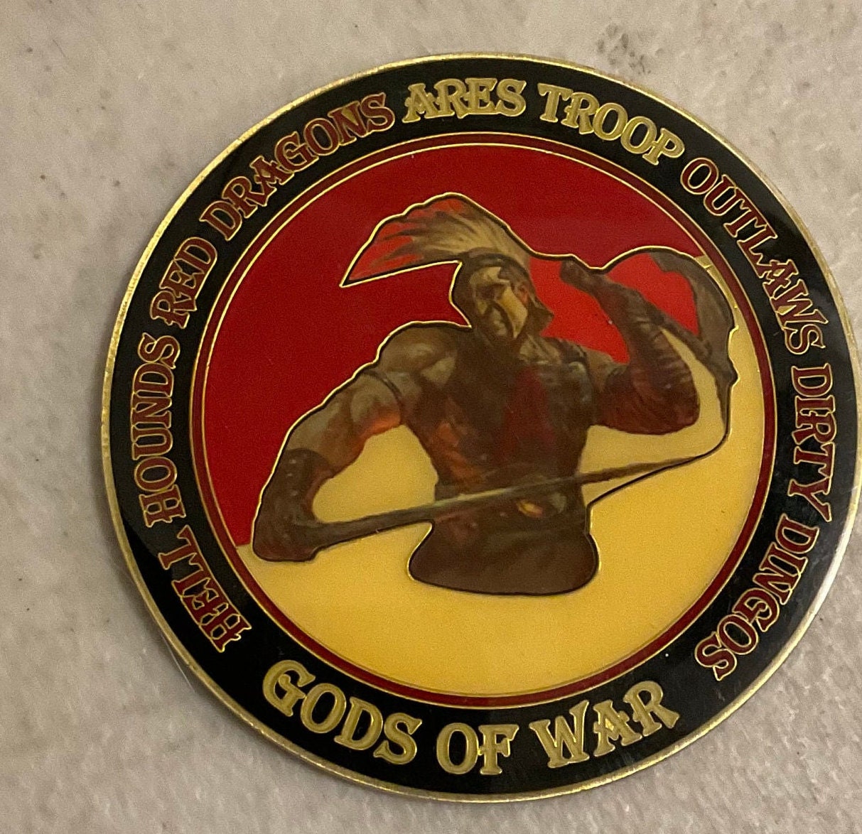 Rare Ares Troops Challenge Coin. - Etsy