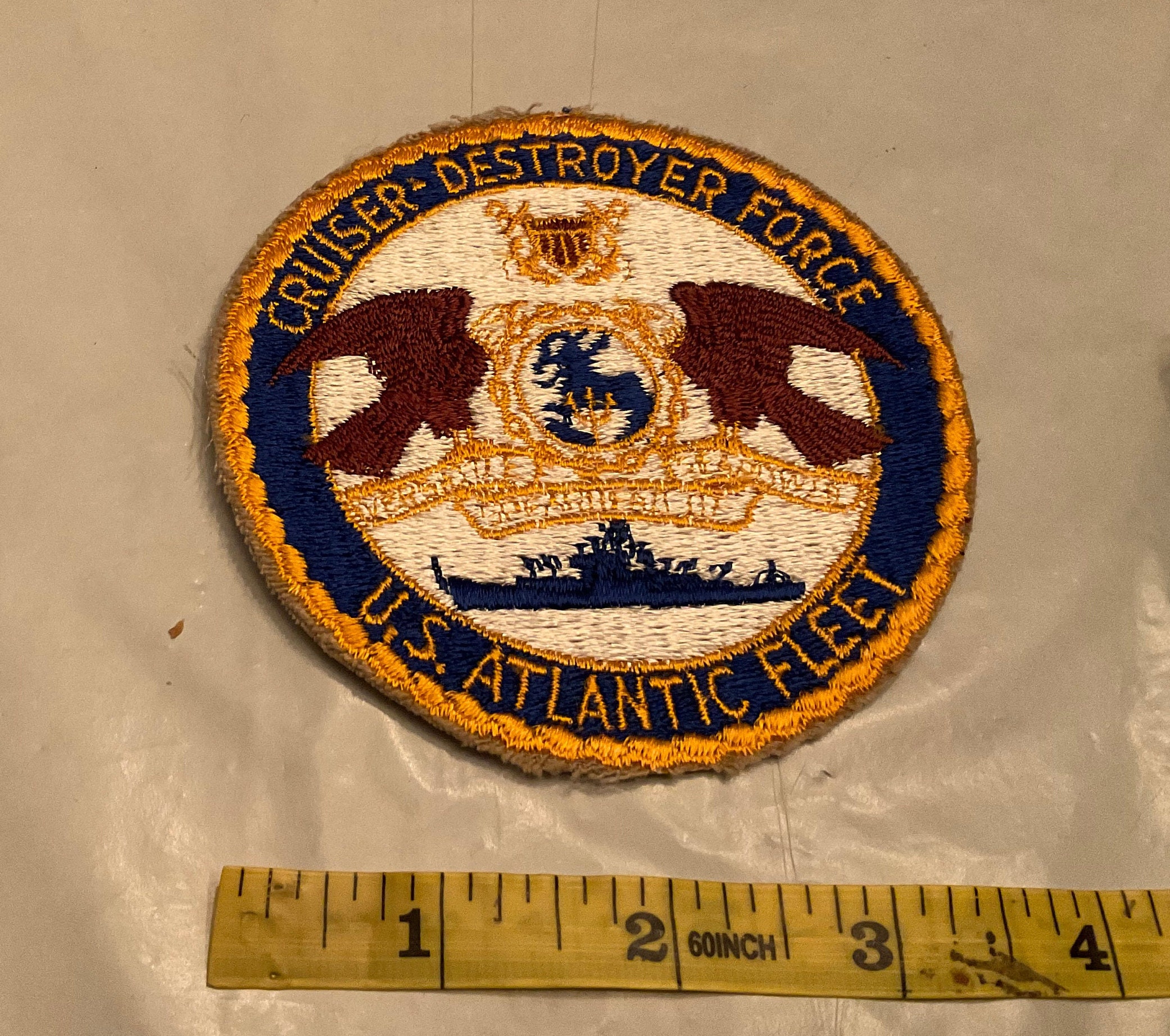 Cruiser Destroyer Force US Atlantic Fleet Patch - Etsy