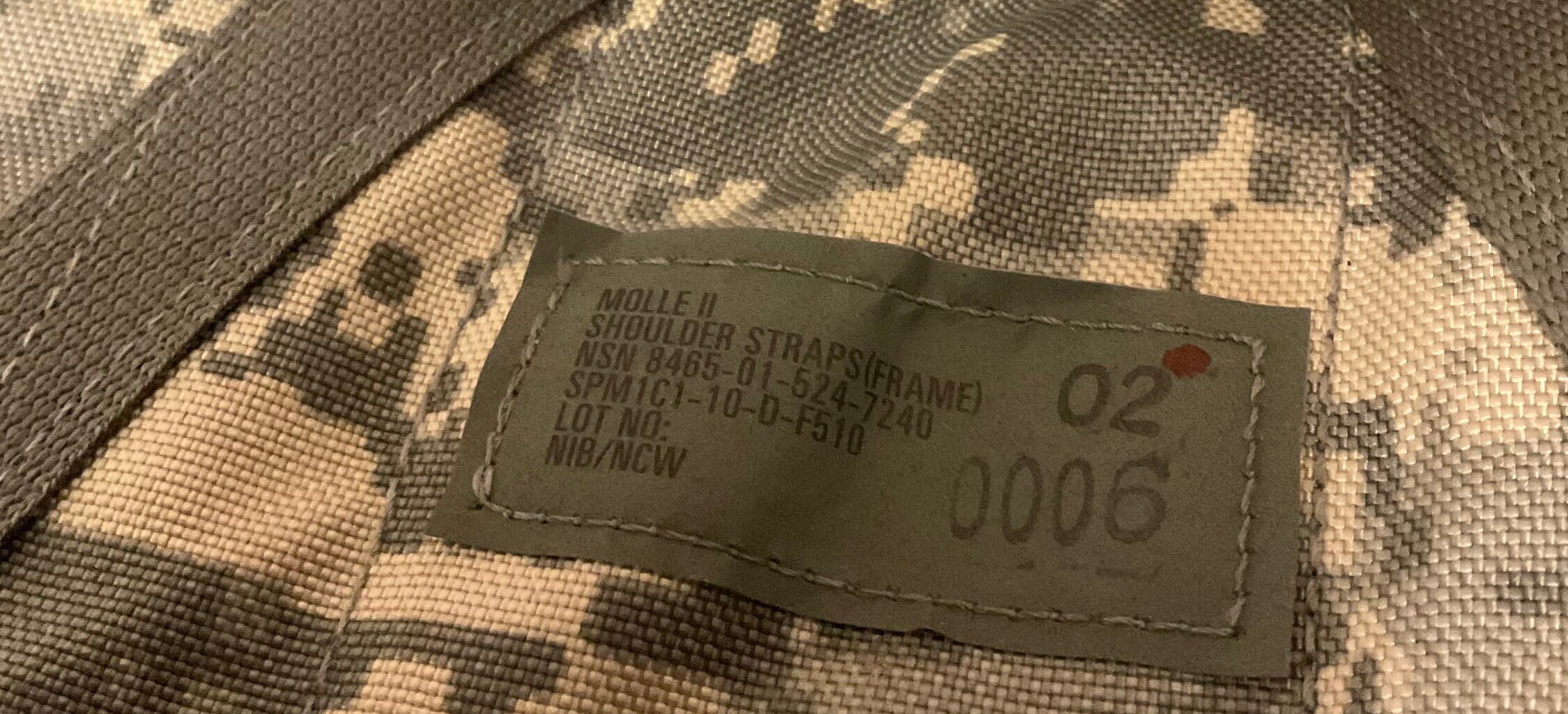 Molle II Shoulder Straps frame - Etsy