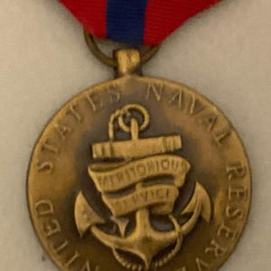 Navy Reserve Meritorious Medal - Etsy