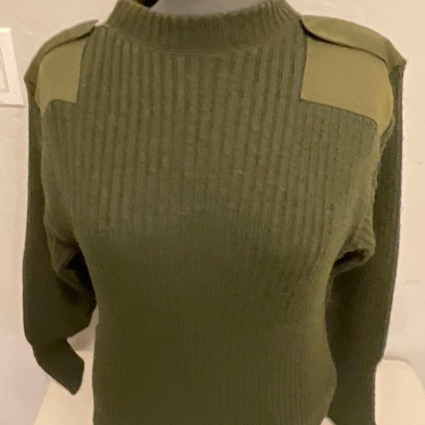 Military Surplus Wool Sweater - Etsy