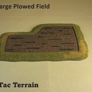 28mm Terrain for Bolt Action & Black Powder: 2 Plowed Fields A,B [field ...