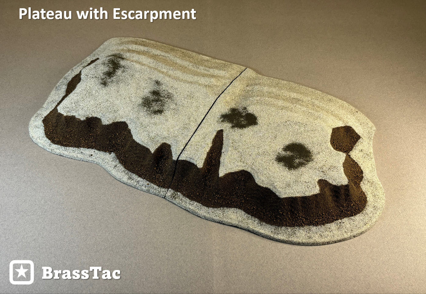 28mm Wargame Terrain Bolt Action: Desert Plateau With Escarpment desert ...