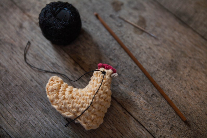 Little Chicken Crochet Pattern - Etsy