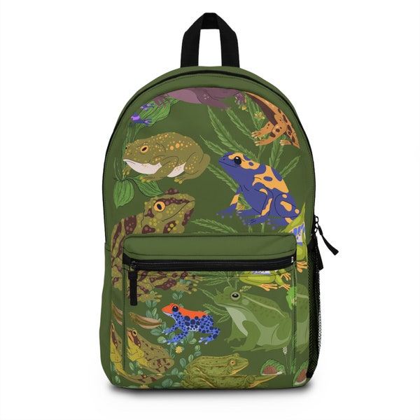 Frog Backpack - Etsy