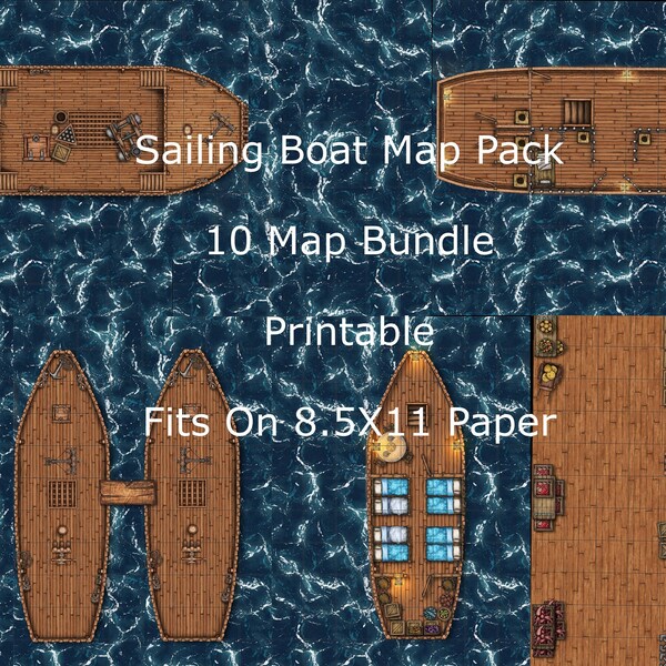 Dnd Ship Map - Etsy