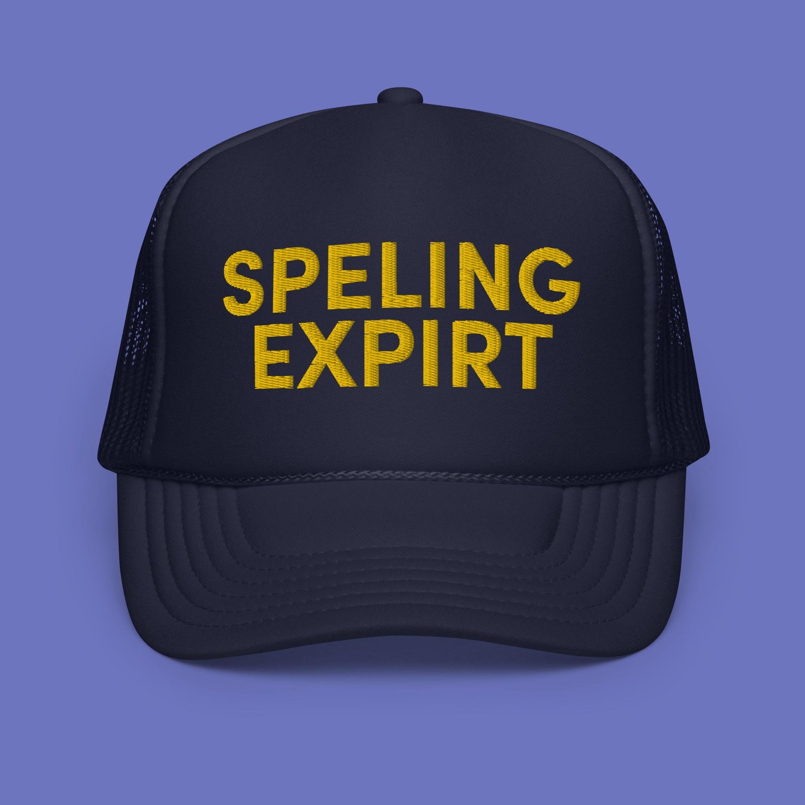 Speling Expirt Foam Trucker Hat, 30 Rock TV Show Inspired Hat, Frank ...
