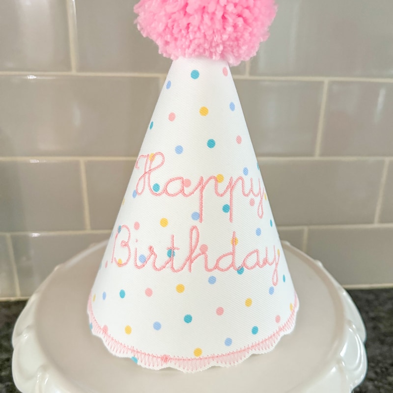 Personalized Happy Birthday Hat - Etsy
