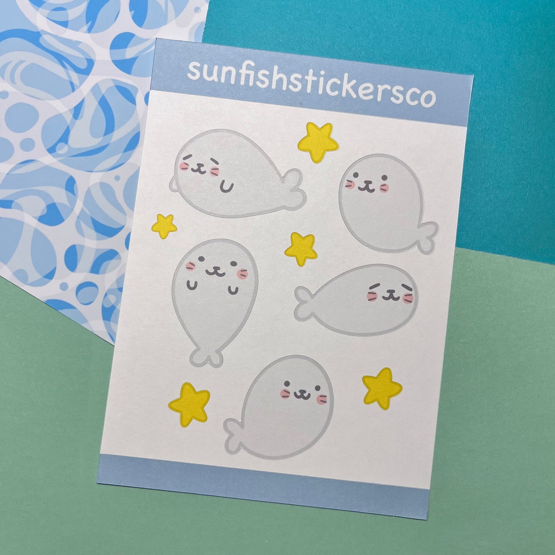 SEAL Sticker Sheet - Etsy