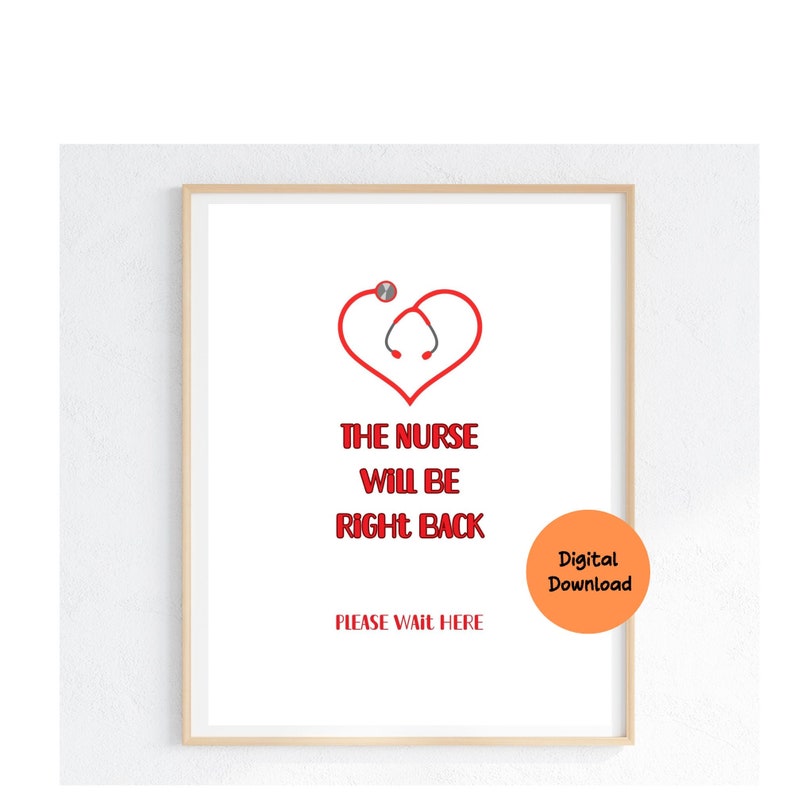 School Nurse Office Door Signs. Set of Seven Signs for Your School ...