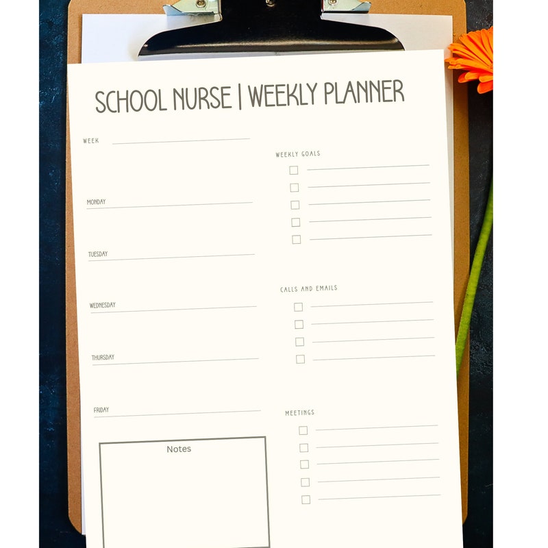 Nurse Planner - Etsy