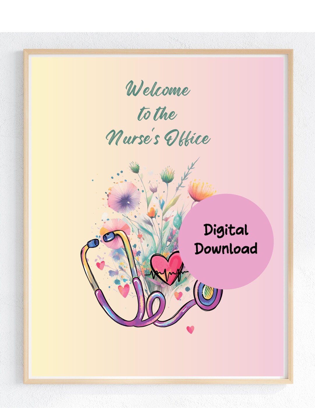 Welcome to the Nurse's Office Door Sign - Etsy