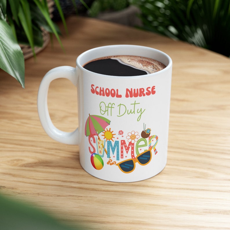 School Nurse Mug, End of the Year Gift,ceramic Mug, (11oz, 15oz) School ...