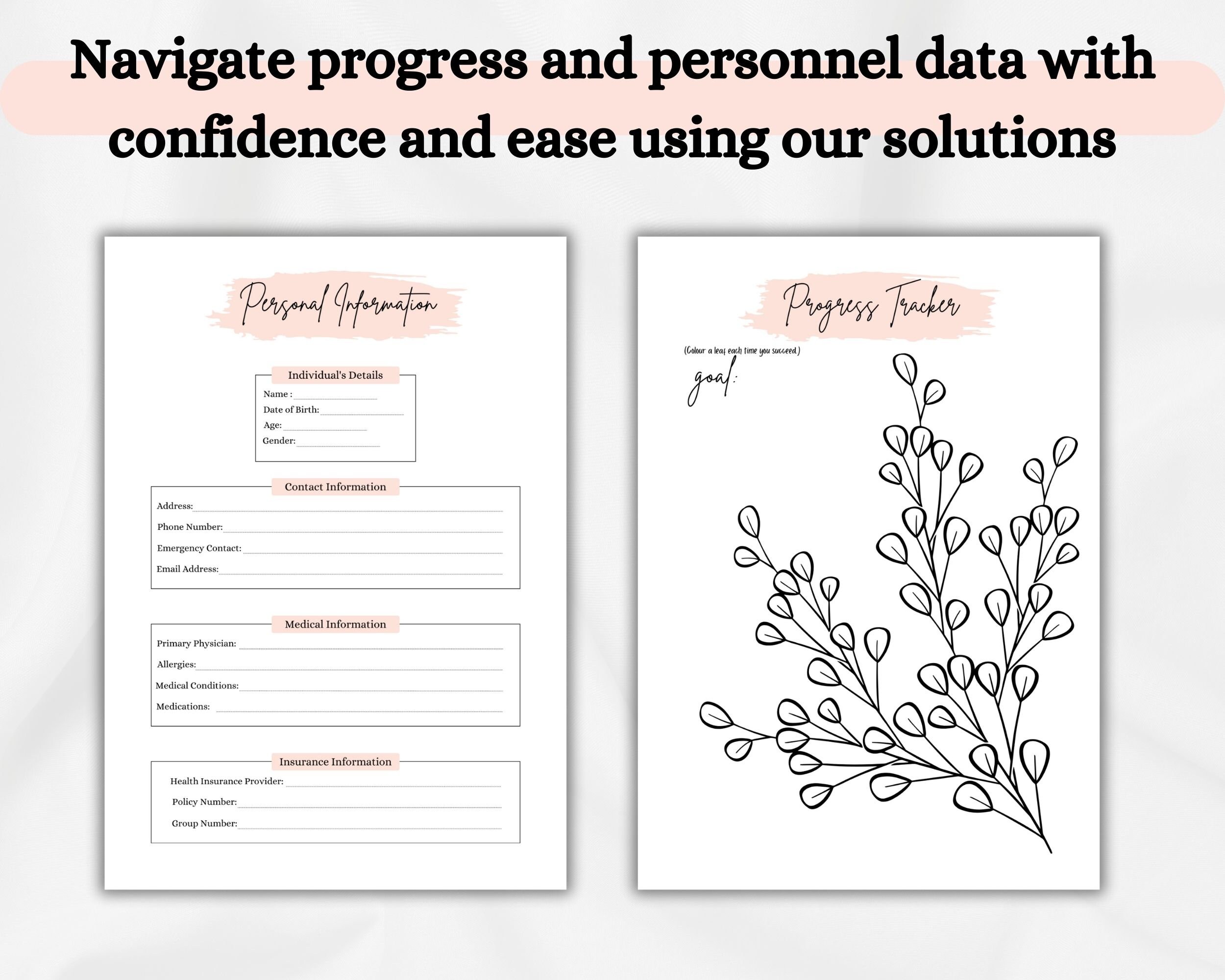 Printable Autism Planner: Autism Planner Adult, Daily Planner for ...