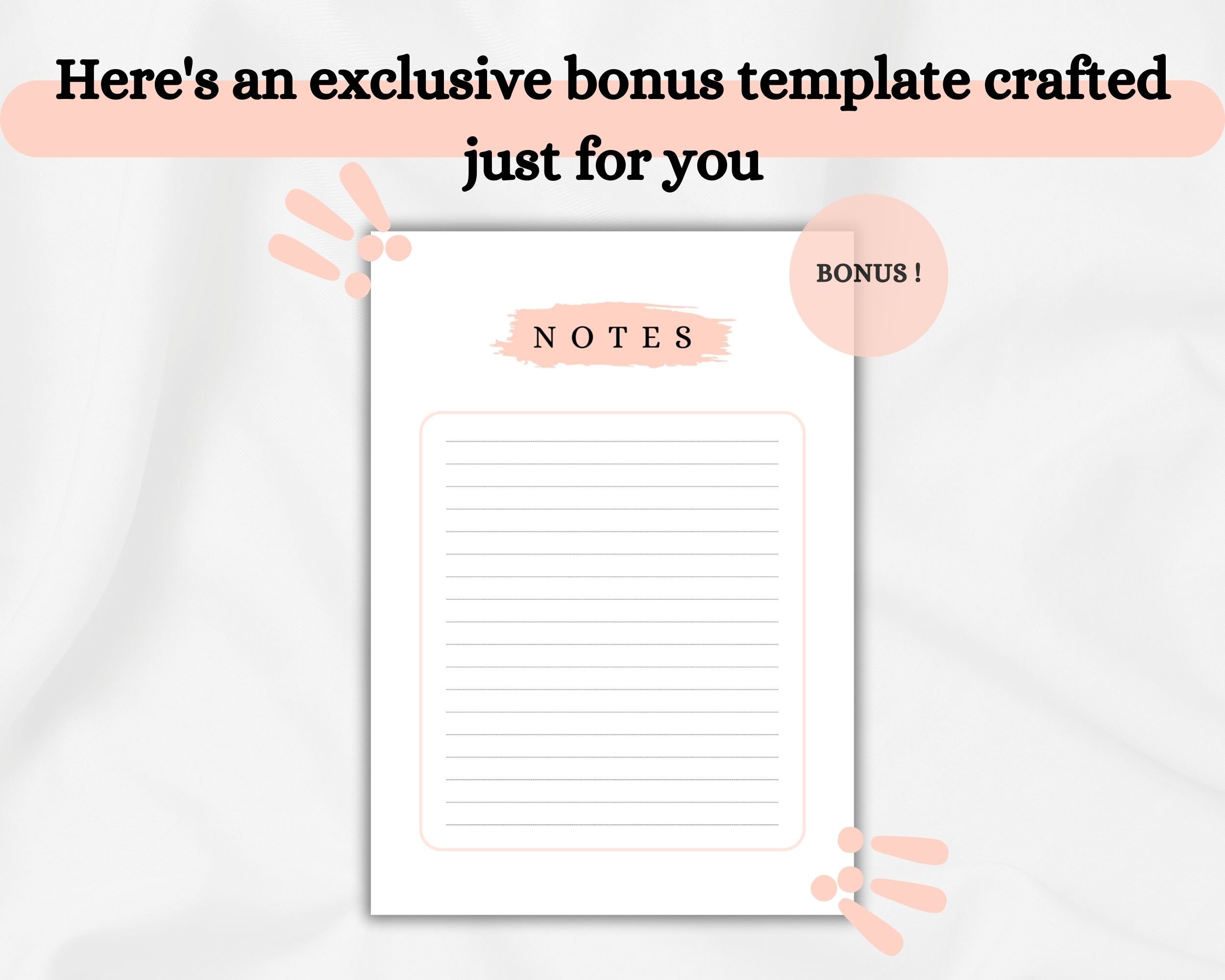 Printable Dance Planner: Dance Routine Planner, Dance Journal, Dance ...