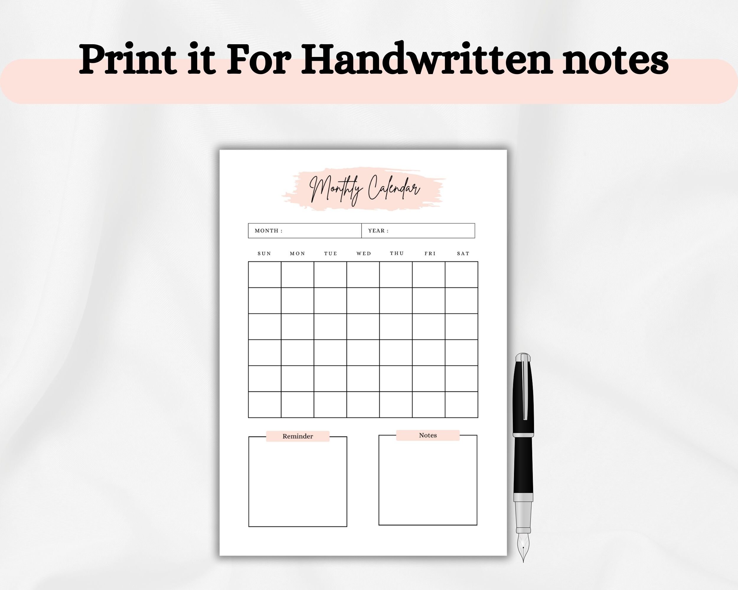 Printable Autism Planner: Autism Planner Adult, Daily Planner for ...