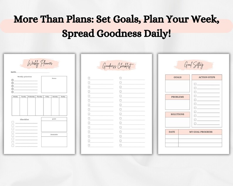 Printable Muslim Planner: Quran Tracker, Islamic Tracker, Salah Tracker ...