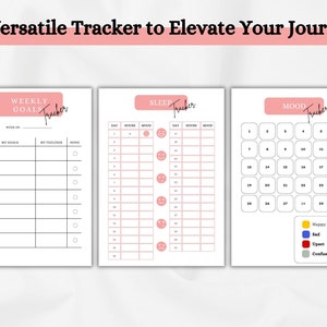 Digital Self-care Planner : Printable Planners & Wellness Organizers ...
