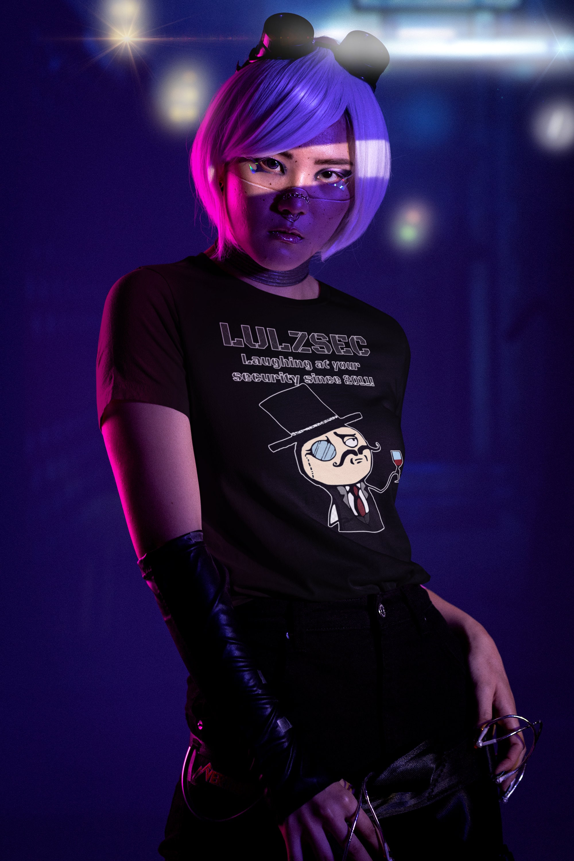 Lulzsec T-shirt, Hacker T-shirt, 1337, Laughing at Your Security Since ...