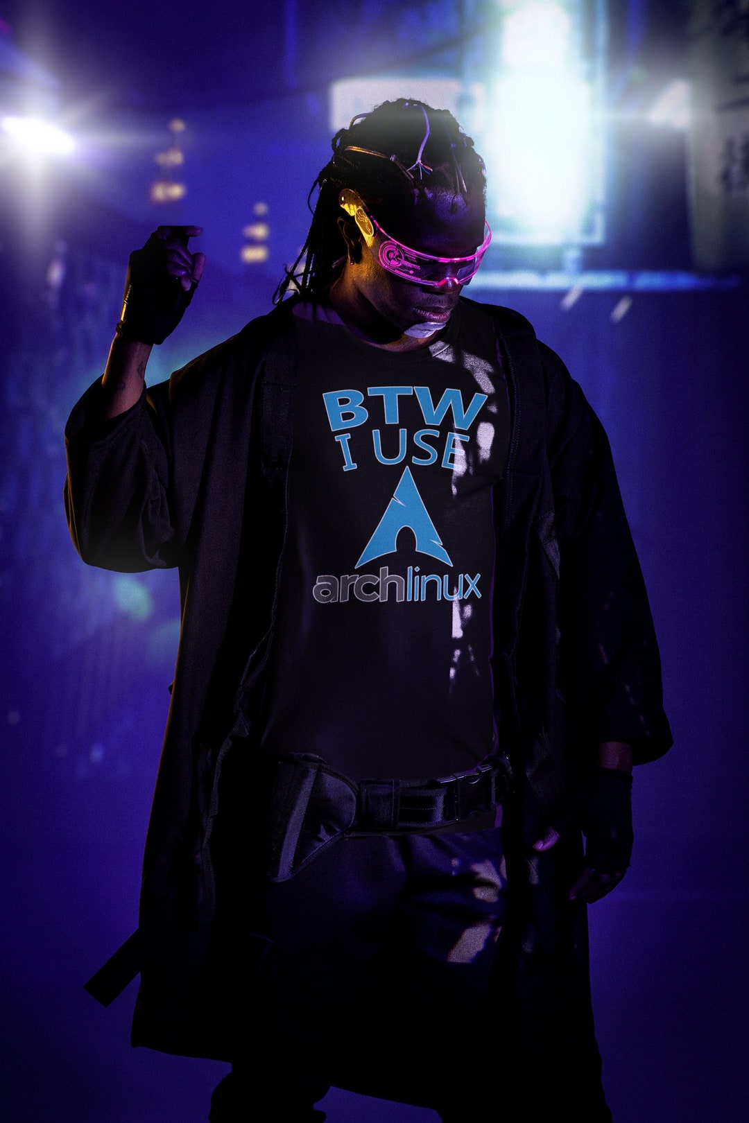 Arch Linux T-shirt, by the Way I Use Arch, Hacker T-shirt, Pacman ...