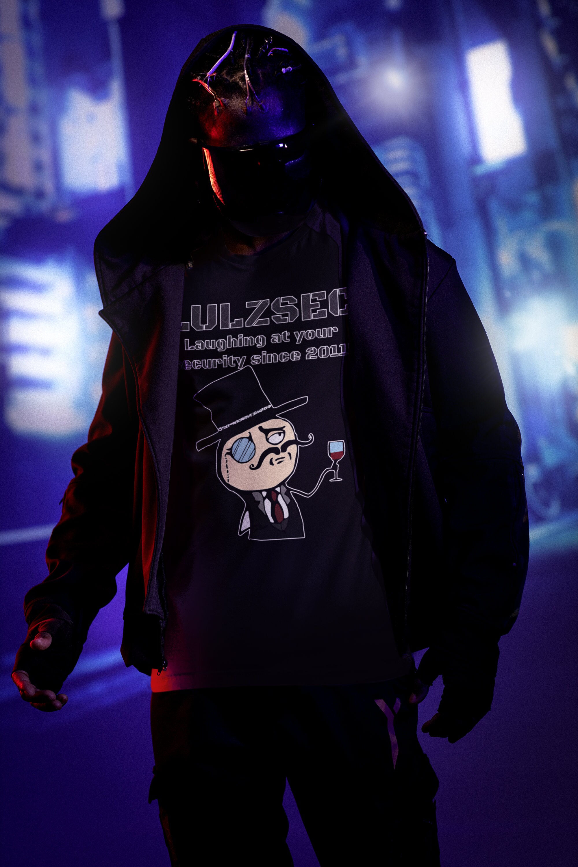 Lulzsec T-shirt, Hacker T-shirt, 1337, Laughing at Your Security Since ...