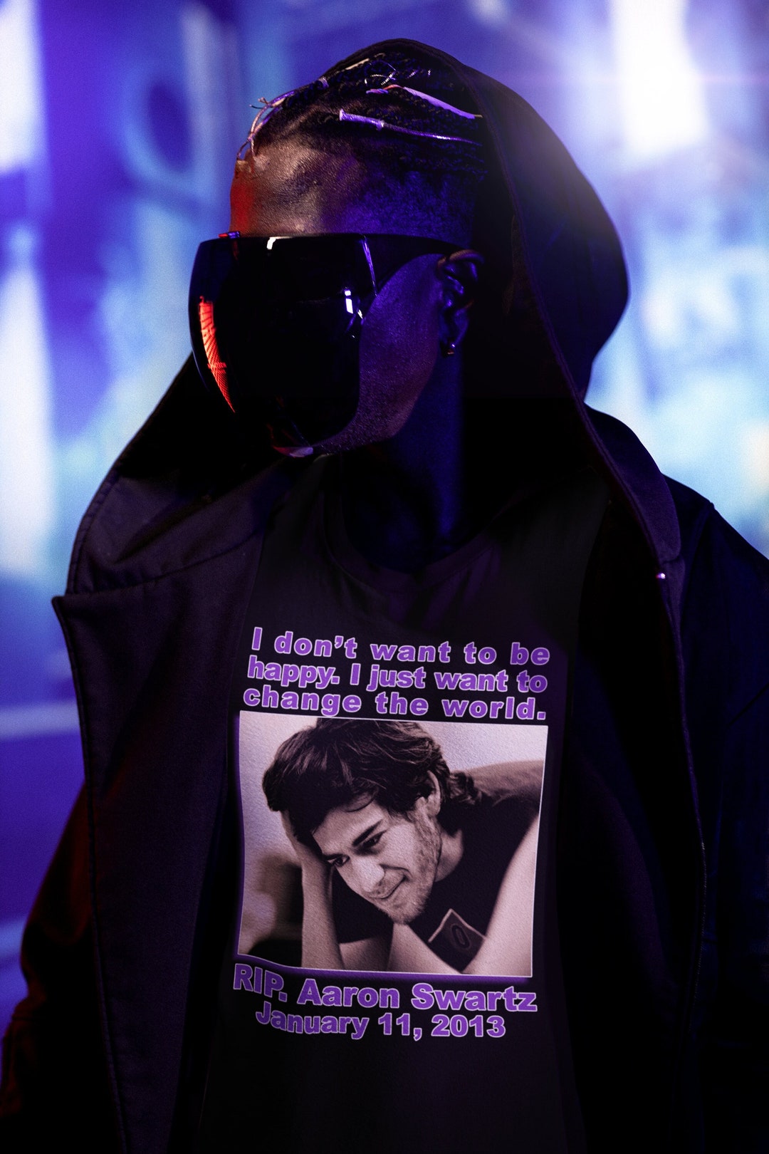 Aaron Swartz T-shirt, Hacker T-shirt, Programmer T-shirt, Entrepreneur ...