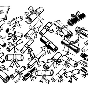 School Diploma SVG Bundle, Graduate Certification SVG Pack, Cricut ...