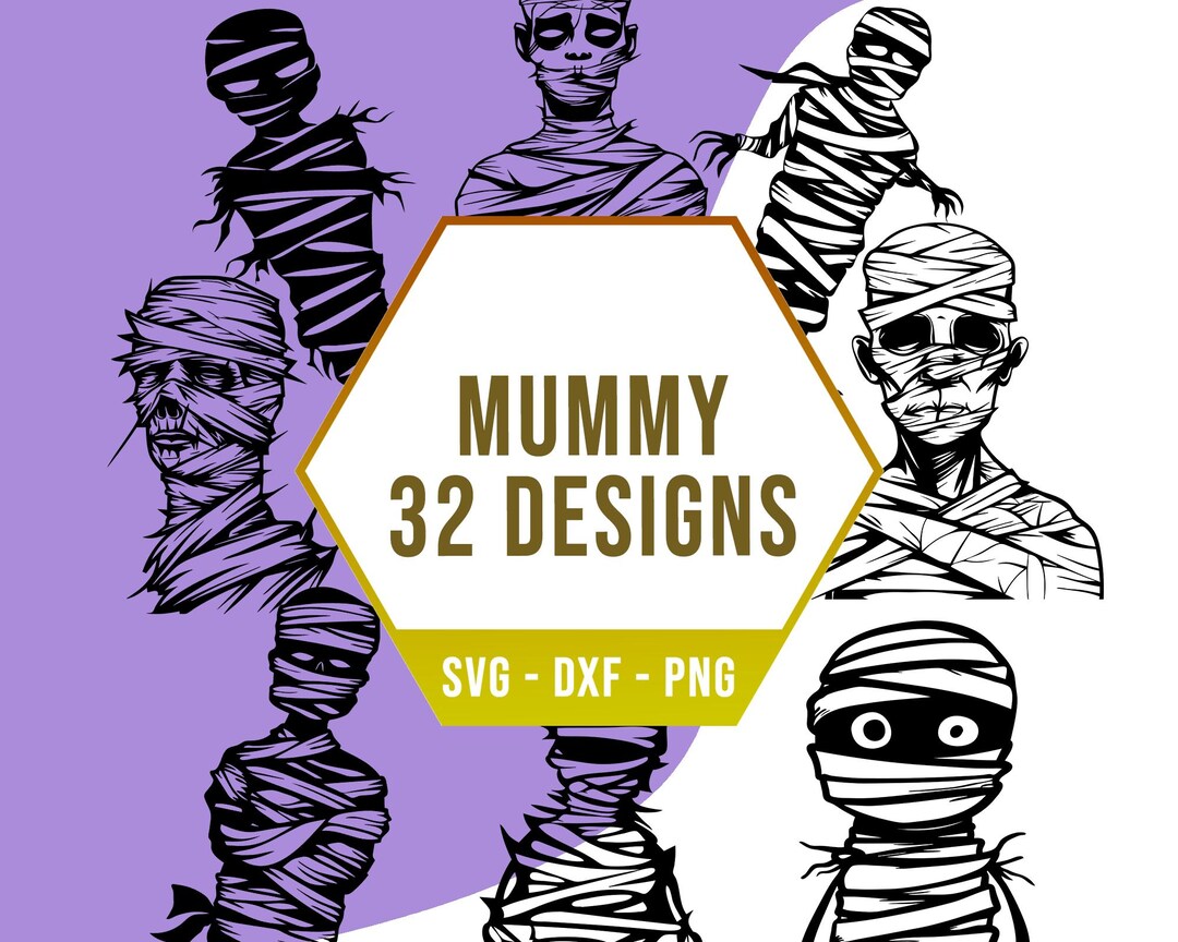 Egypt Mummy SVG Bundle, Ancient Desert Crypt SVG Pack, Cricut ...