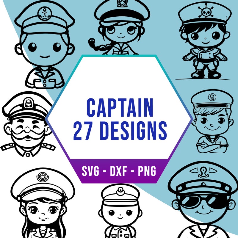 Boat Captain Svg - Etsy