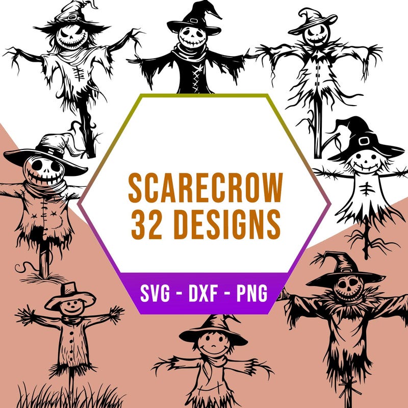 Spirit Halloween Scarecrow - Etsy