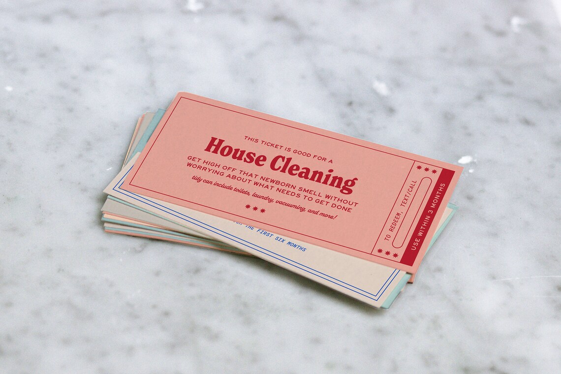 Postpartum Favor Coupons - Perfect Gift! / 8.5x11" Instant Download ...