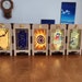Japanese Inspired Natural Wood and Paper Night Light - Etsy