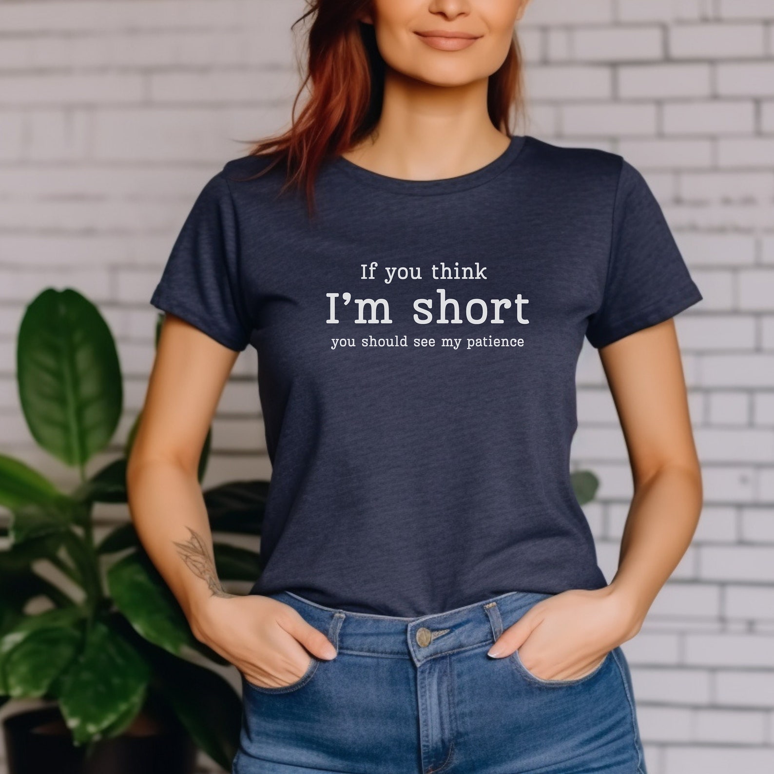Sarcastic T-shirt: Funny Tee for Short, Sassy People - Etsy