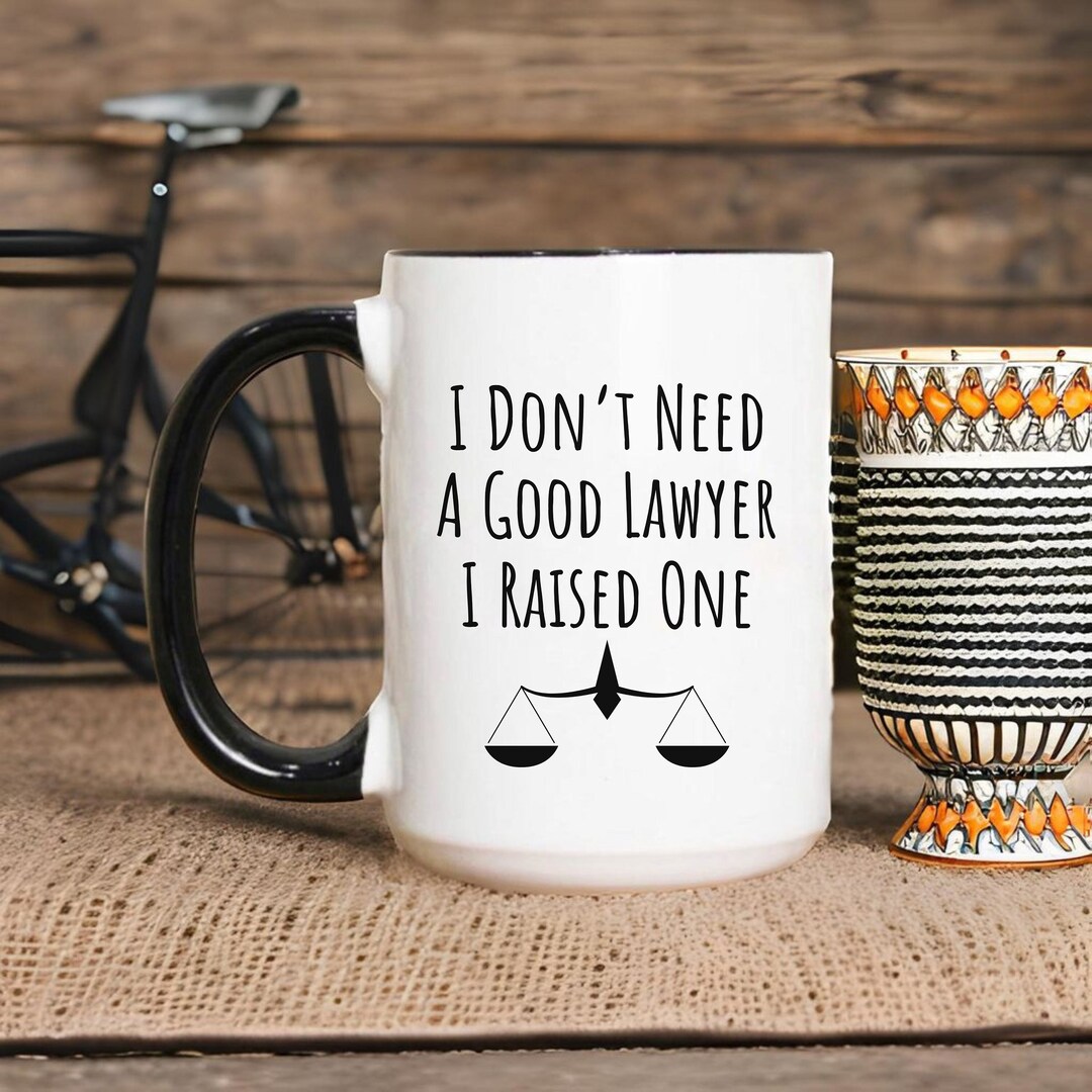 Lawyer Parent Ceramic Coffee Mug • Funny Graduation Gift - Etsy