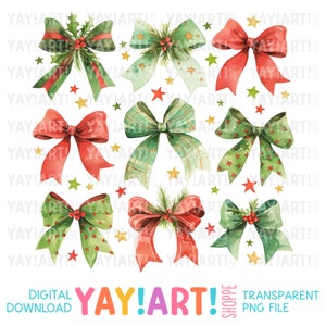 Christmas Bows - Etsy