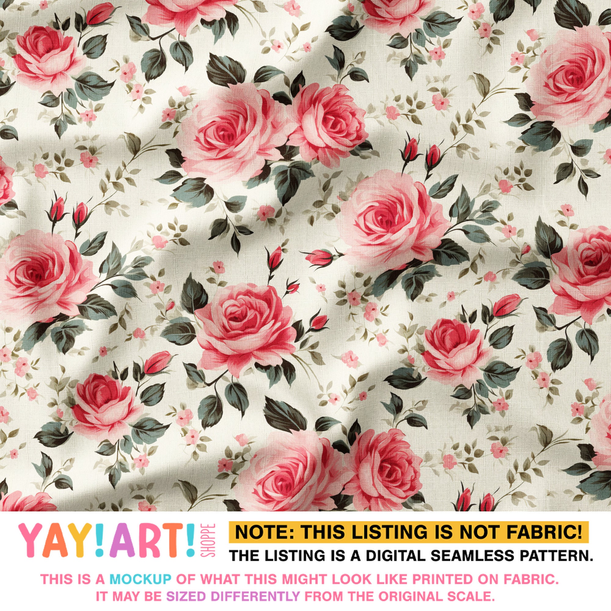 Vintage Pink Rose Seamless Pattern, Floral Wallpaper Repeat Pattern ...