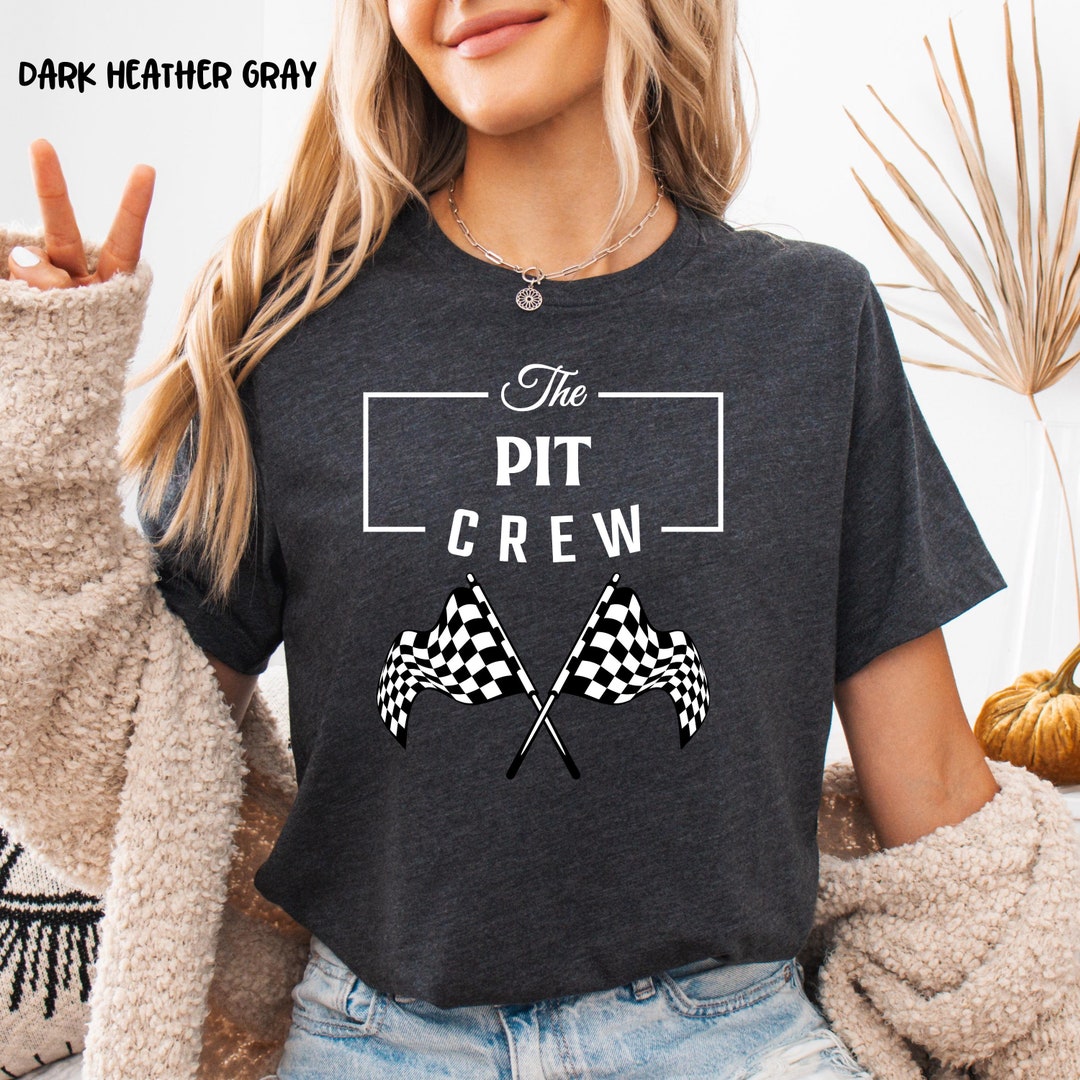 Pit Crew Shirt, Unisex Jersey Short Sleeve Tee for Racing Fans ...