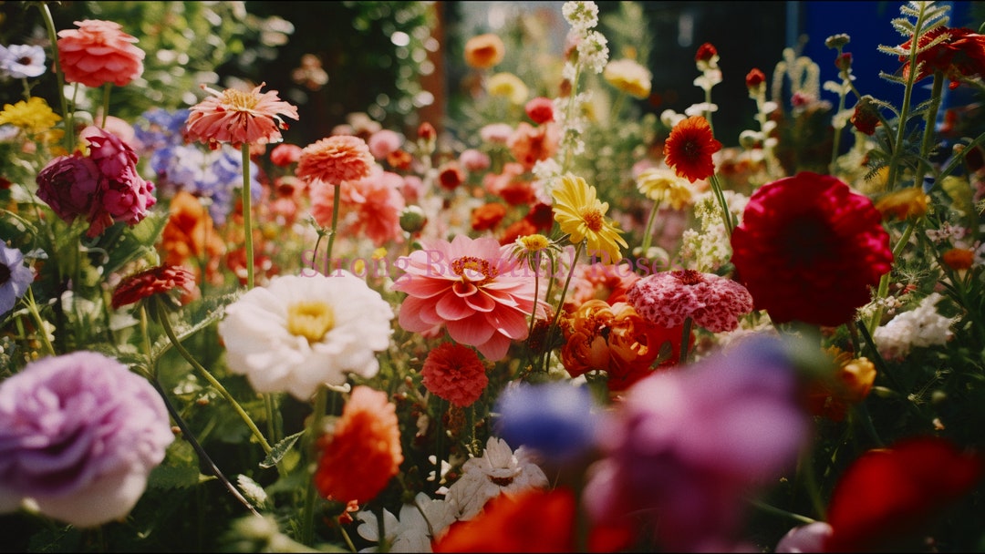 Five Beautiful Photos of Assorted Flowers. Great for Desktop ...
