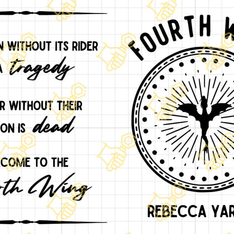 Fourth Wing Cover - Etsy