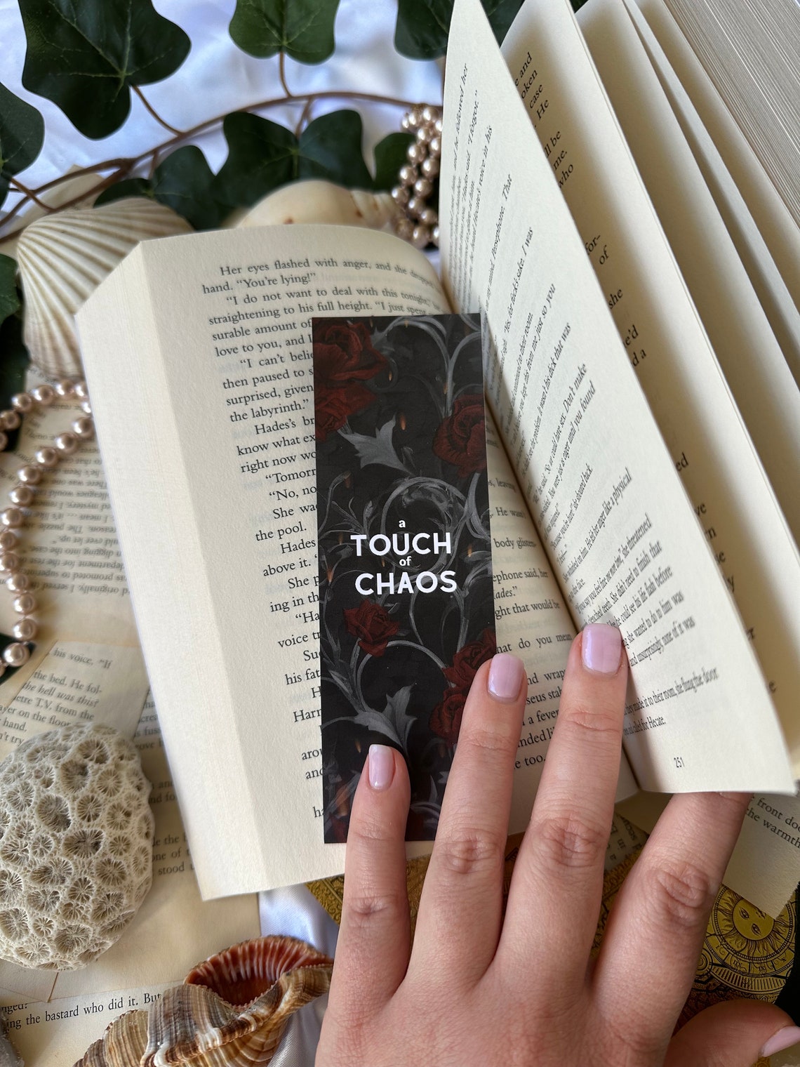 Hades X Persephone A Touch of Chaos Bookmark | Tandem Read Guide ...